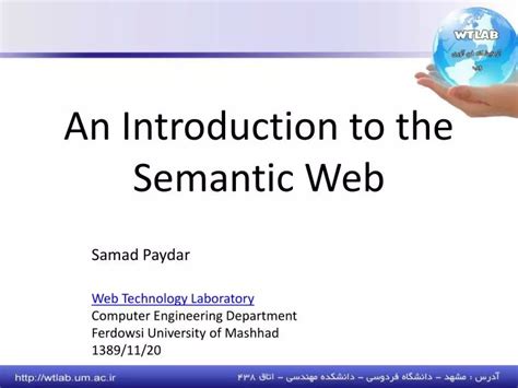 Ppt An Introduction To The Semantic Web Powerpoint Presentation Free Download Id5527973