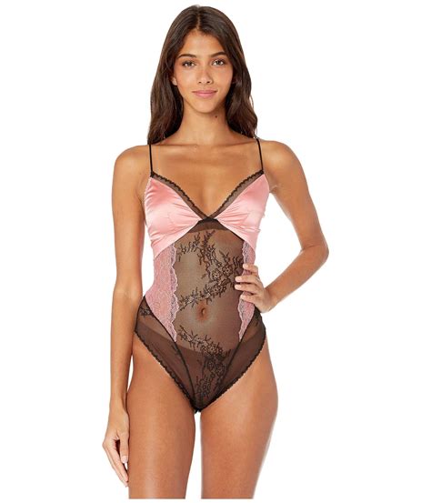 Kiki De Montparnasse Stretch Lace Bodysuit Lyst