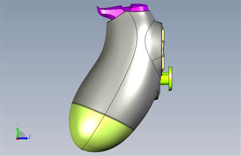 Ps4游戏手柄模型 Step 模型图纸下载 懒石网