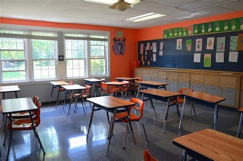 Premium Photo Modern Classroom Setup