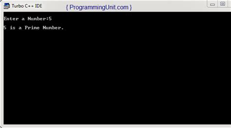 prime number program in c language dzone training institute