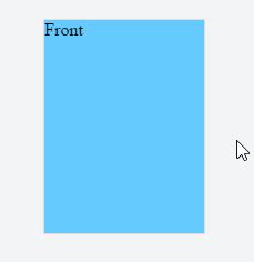Flip A 3D Card With CSS Stack Overflow