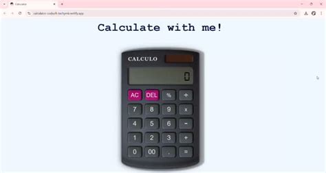 Manikandan Paramasivam On Linkedin Internship Webdevelopment Codsoft Calculator Uiux