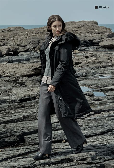 [지오스피릿] 22fw 여성 테프론 Saga Fur 구스 헤비다운