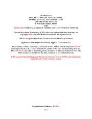 Chapter 7 Surgery Urinary Male Genital Female Genital Maternity Care And Delivery Systems CPT