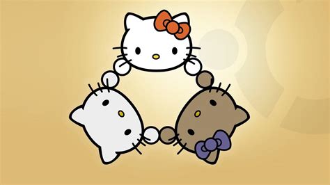 Hello Kitty Wallpapers Yellow Wallpaper Cave
