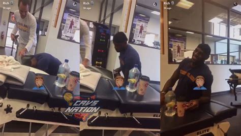 Richard Jefferson Exposes Lebron James Recovery Routine On Snapchat