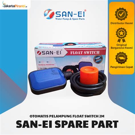 Jual Float Switch San Ei Meter Otomatis Pompa Celup Otomatis Pelampung Kota Tangerang