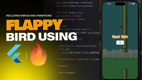 Easily Make A Flappy Bird Game With Flutter And Flame 🔥 Youtube