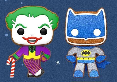 Preview Funko Pop 2022 Holiday Gingerbread Batman Joker And More