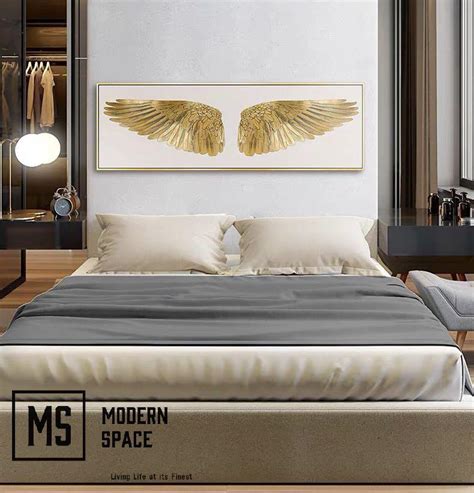 Angela Classy Angel Wings Wall Deco Msl22 Furniture And Home Living