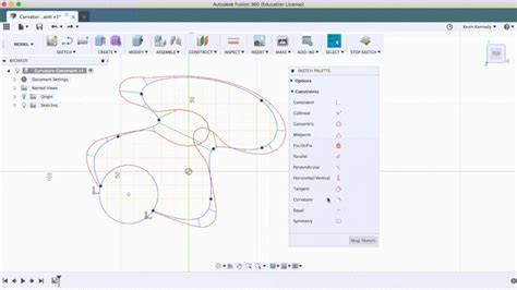 How To Manually Add Sketch Constraints In Fusion Product Design Online