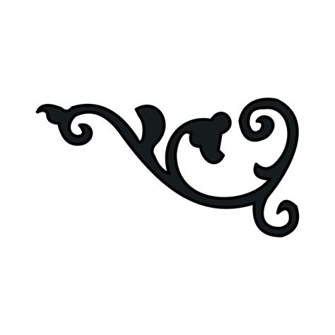 Aluminum Scroll Bracket B Sign Group