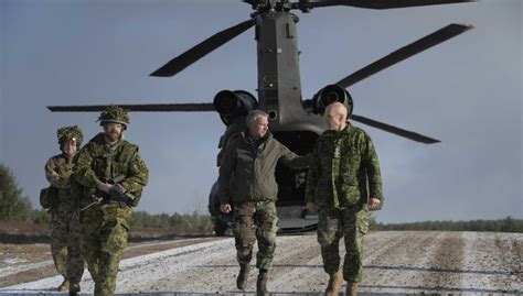 Chair Of Nato Military Committee Highlights Canadian Contributions To