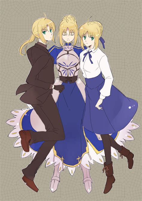 Safebooru Ahoge Armor Armored Dress Blonde Hair Casual Dress Fate