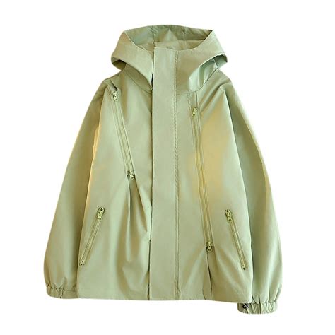 Juuyy Mens Waterproof Softshell Jacket Lightweight Windbreaker Hooded