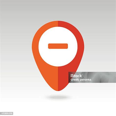 마이너스 핀 맵 아이콘 맵 슛 마커 0명에 대한 스톡 벡터 아트 및 기타 이미지 0명 2015년 가리키기 Istock