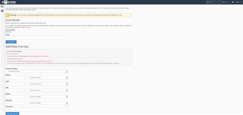 How To Setup A Cronjob In Cpanel Hostens