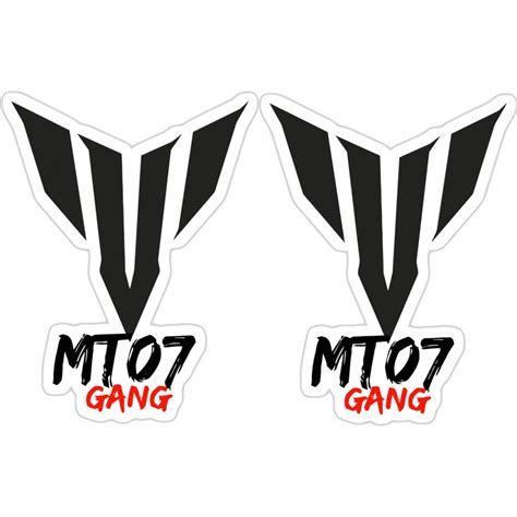 Yamaha Mt 07 Gang Stickers Decals Decalshouse