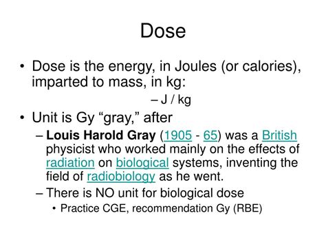 Ppt Dose Calculations A Qualitative Overview Of Empirical Models And