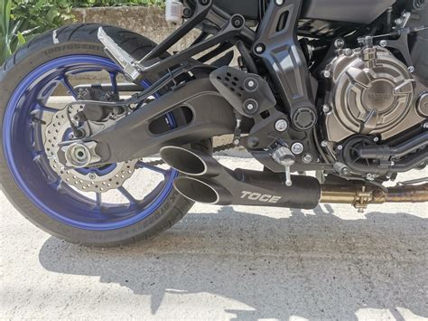 Scarico Toce Per Yamaha Mt07 Motofox