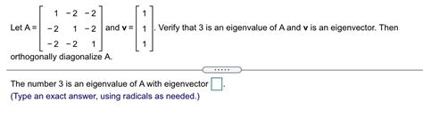 Solved Also Please Show The Vector V 1 1 1