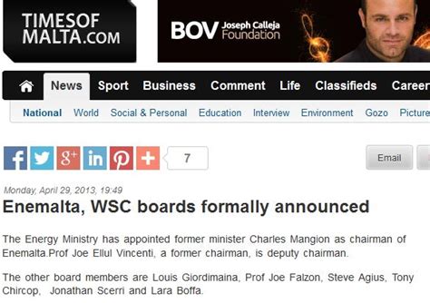 No Brains Lara Boffa Booted Out Of Enemalta Corporation Board Of