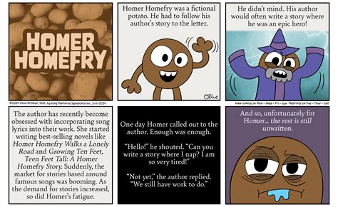 Homer Homefry Novel 21124 Rae The Doe Comic Fury Comic Fury