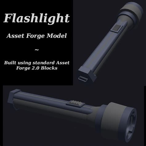 Flashlight Asset Forge Model Models