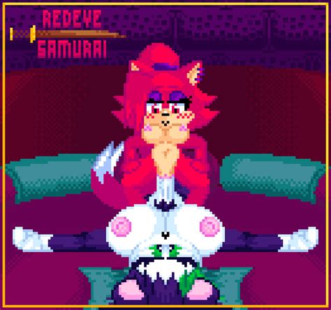Rule 34 Animated Asami The Cat Belly Belly Expansion Belly Inflation Big Belly Big Breasts Big