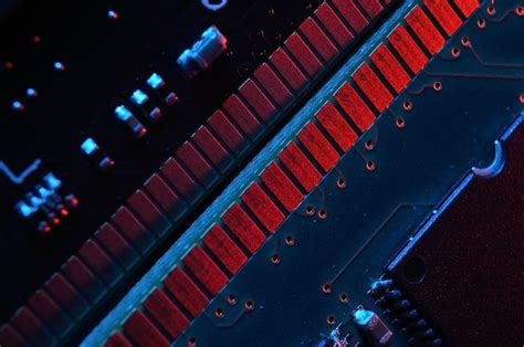 Premium Photo Computer Cpu Processor Chip On Circuit Board Motherboard Background Closeup With