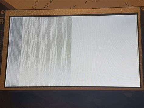 Ra8875 7 Lcd Not Functioning With This Library White Screen Random Lines Er Tftm070 5