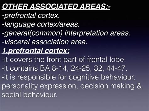 Cerebral Cortex Ppt Ppt