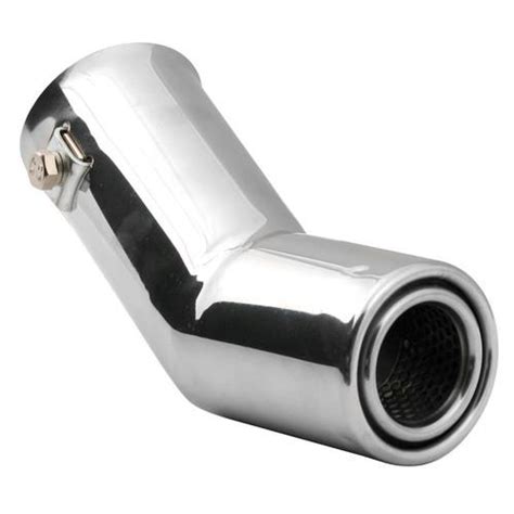 Terminale Di Scarico In Acciaio Inox Lucidato TS Facile Ricambi Auto