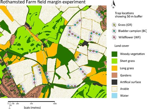 Map Of Randomised Block Design At Rothamsted Farm 5180847 038566