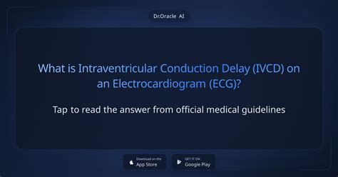 What Is Intraventricular Conduction Delay Ivcd On An Electrocardiogram Ecg