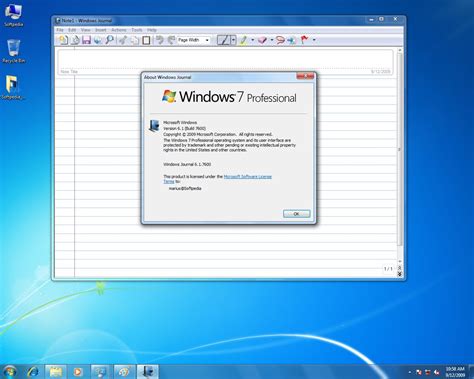 Windows 7 Rtm Professional 110 Screenshot Gallery