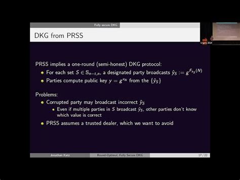Free Video Threshold Cryptography 1 From Theiacr Class Central