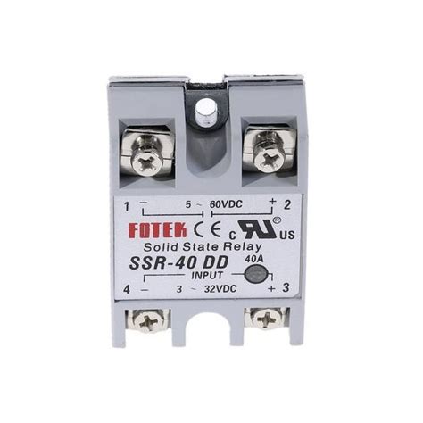 Ssr 40dd Solid State Relay 3 32vdc 5 60vdc Flux Electronix
