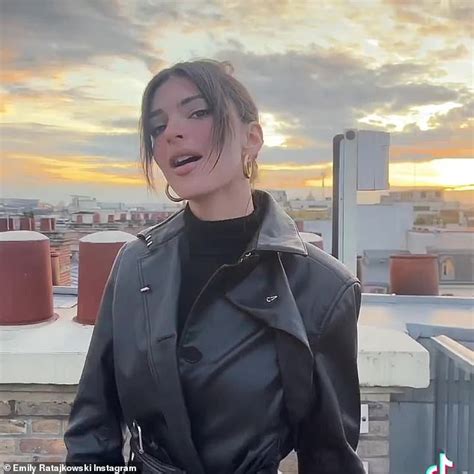 Emily Ratajkowski Is Her Own Best Advert While Modeling A Sheer Leopard