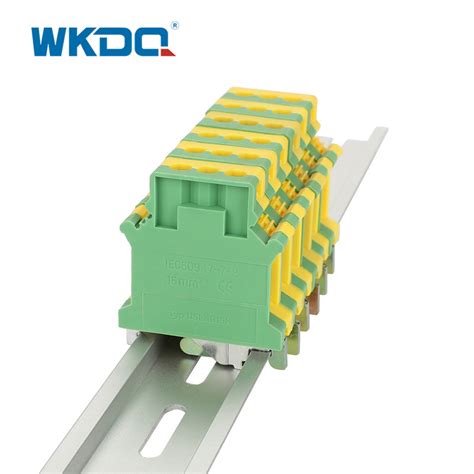DIN Rail Ground Terminal Block China Manufacturer
