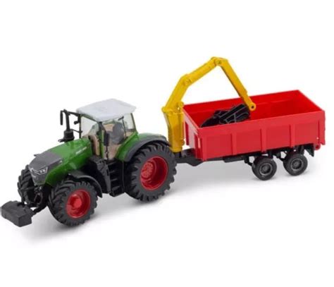 Fendt Vario 1050 Tractor And Combination Trailer Diecast Model Toy 150
