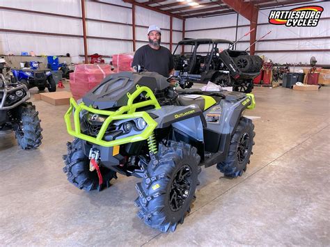Congratulations To Jeumone Rush From Preston Ms For Purchasing A 2020 Can Am Outlander Xmr 850