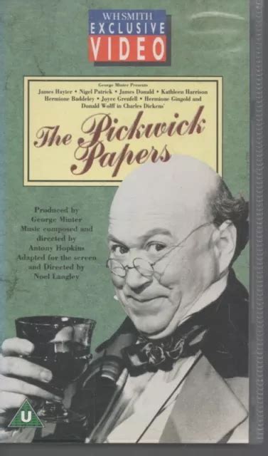 Charles Dickens The Pickwick Papers Vhs Video £850 Picclick Uk