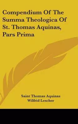 Libro Compendium Of The Summa Theologica Of St Thomas Aq Cuotas