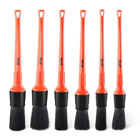 Spta Pp And Boar Hair Car Wash Car Detailing Mix Brush Set Auto Car