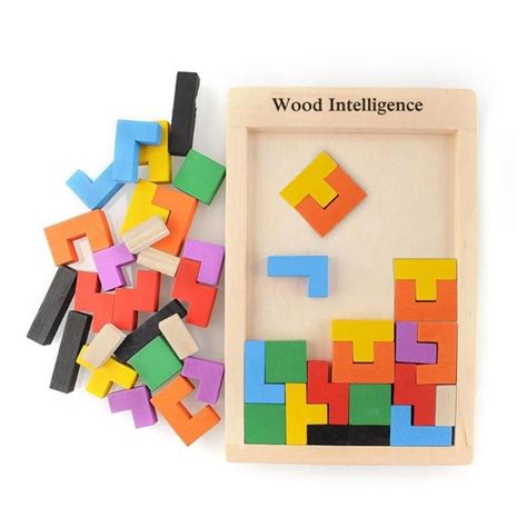 Brain Teasers Toy Wooden Tetris Puzzle Artofit
