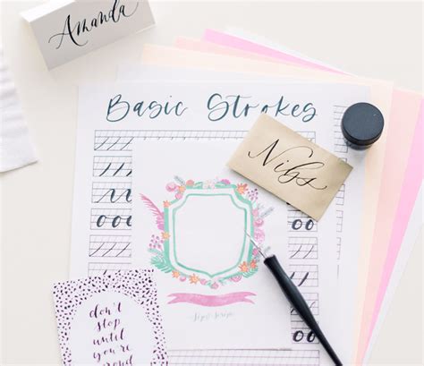 Modern Calligraphy For Beginners At Hoppin Rock Hill Sip And Script