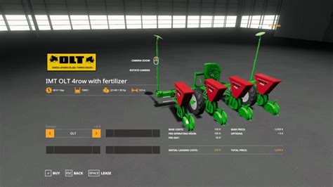 OLT IMT Seeder FS19 Mod Mod For Farming Simulator 19 LS Portal