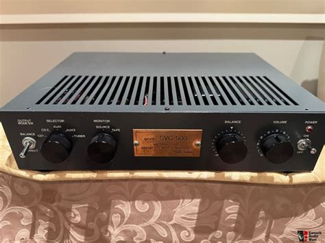 Sun Audio SVC 500 Japan Balanced Tube Preamplifier Photo 5510690